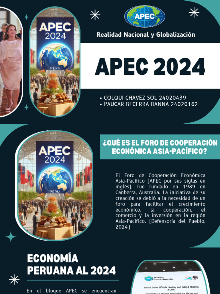 APEC 2024: Impacto en Economía Peruana | PDF | Perú | Tratado de Libre ...