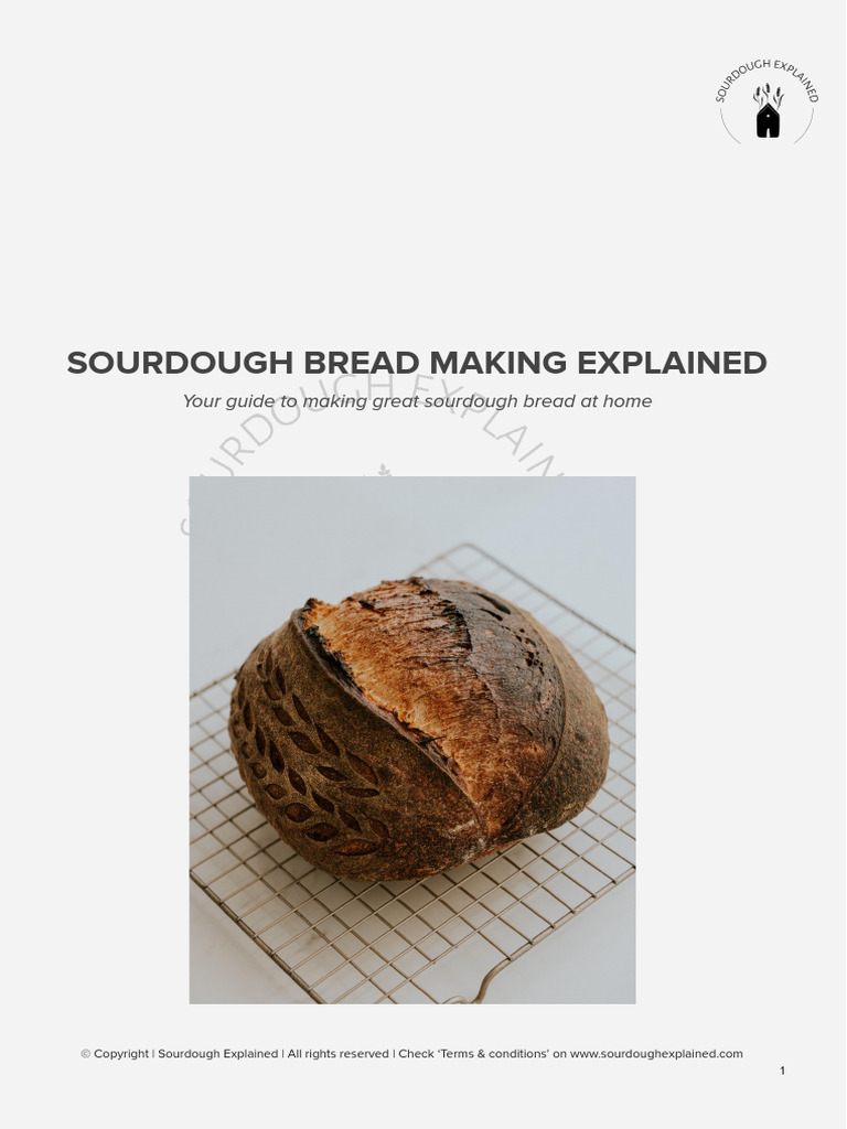Sourdough Bread Making Guide 55cp8p | PDF | Sourdough | Breads Sourdough Bread Making Guide 55cp8p | PDF | Sourdough | Breads