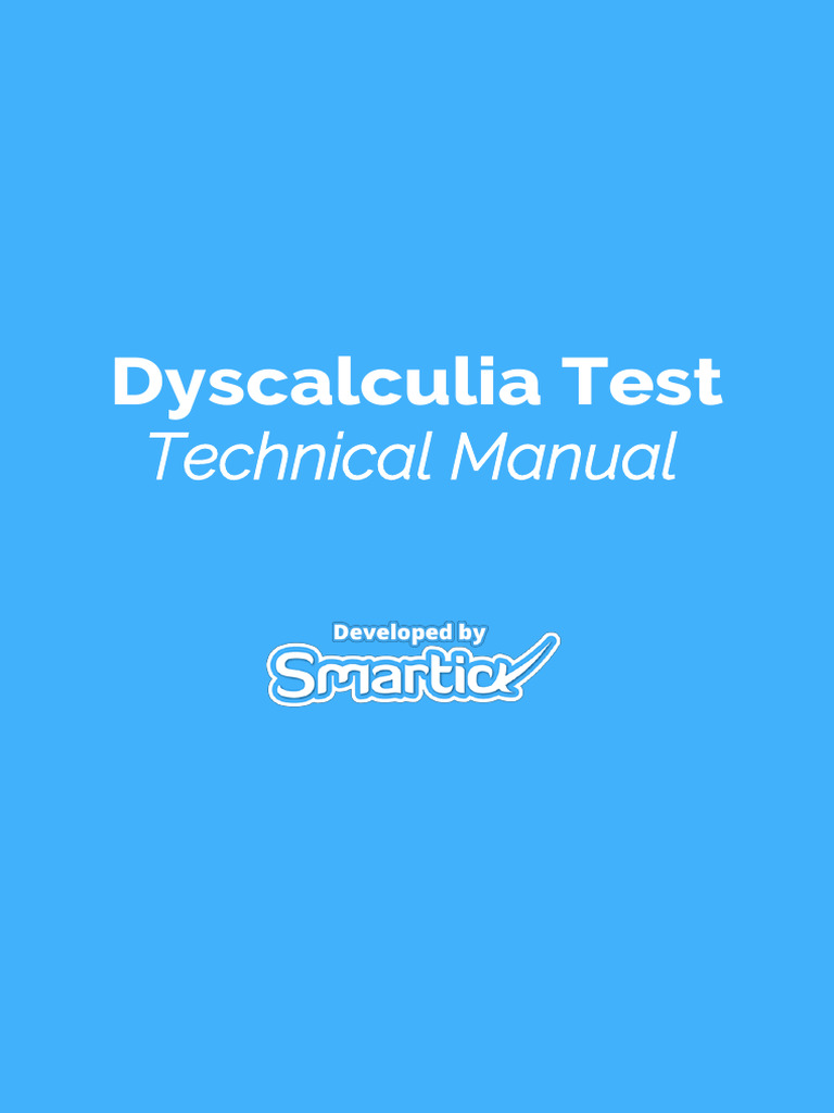 Dyscalculia Test En | PDF | Learning Disability | Cognition