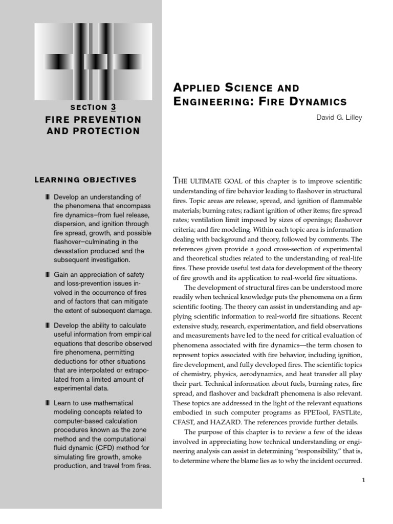 Fire Dynamics | PDF | Combustion | Fires