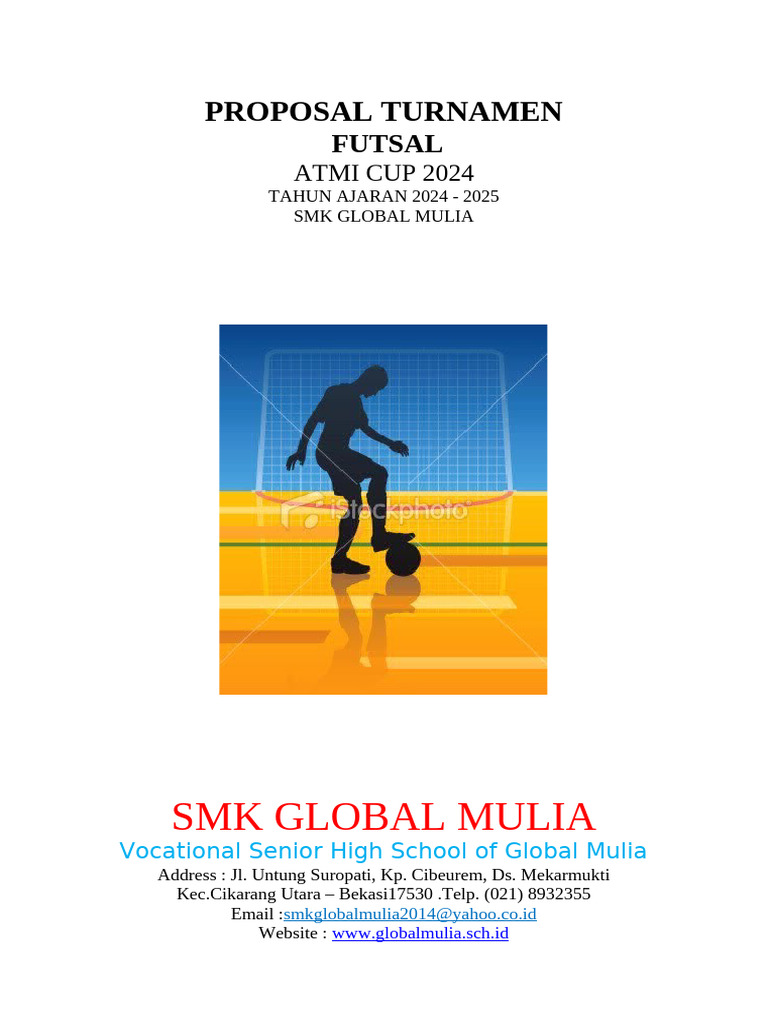 ATMI Cup 2024: Kompetisi Futsal | PDF