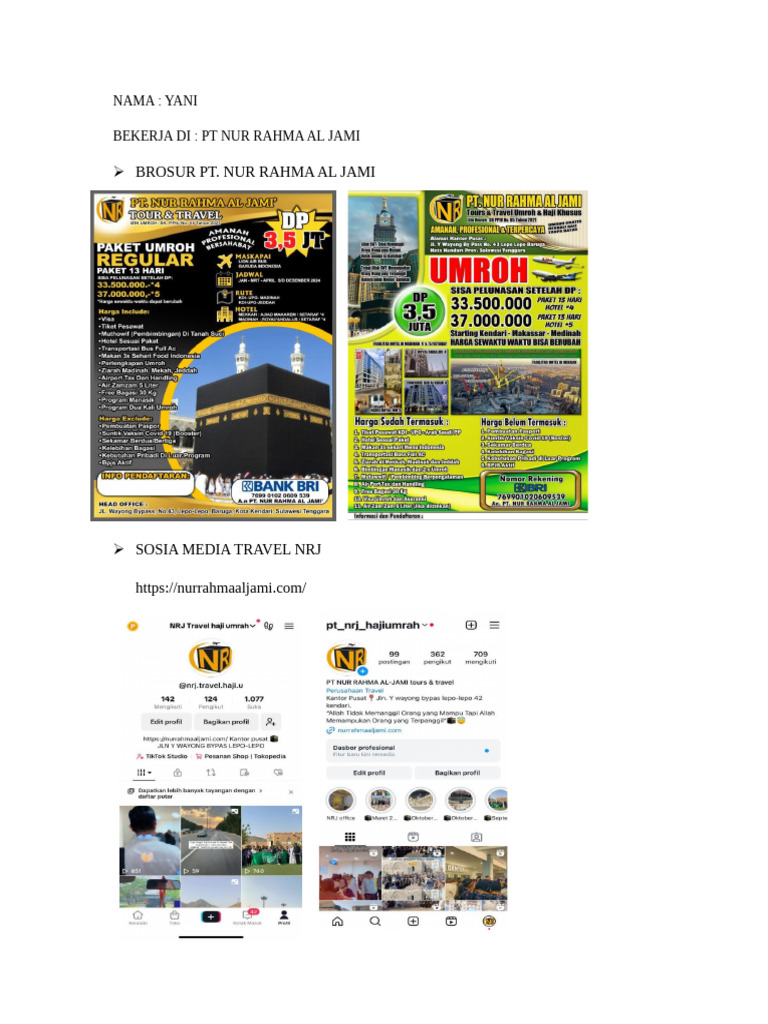 Doc. Kegiatan Yani | PDF