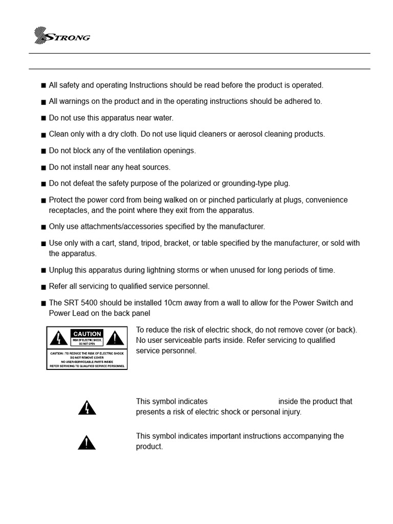 STRONG HD STB 使用手册 | PDF | Set Top Box | Computer Engineering