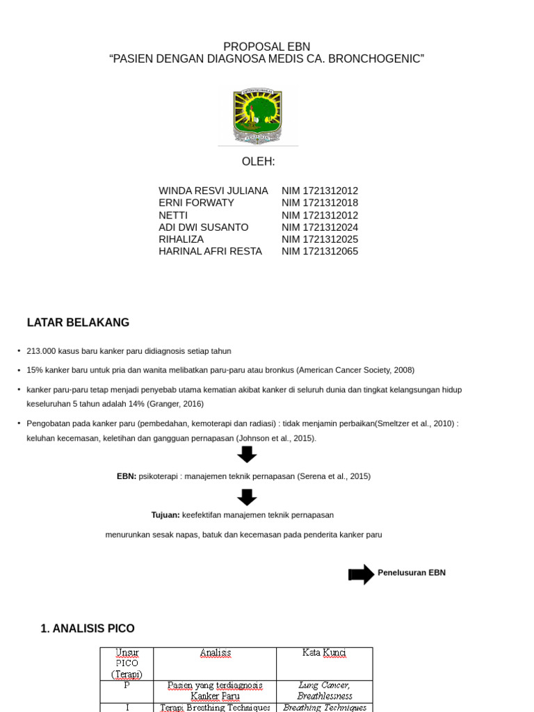 Teknik Pernapasan untuk Kanker Paru | PDF | Kesehatan Holistik | Sains & Matematika