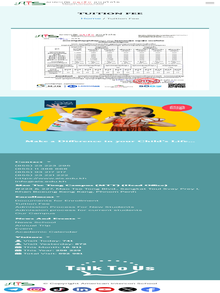 American Intercon School 2 | PDF