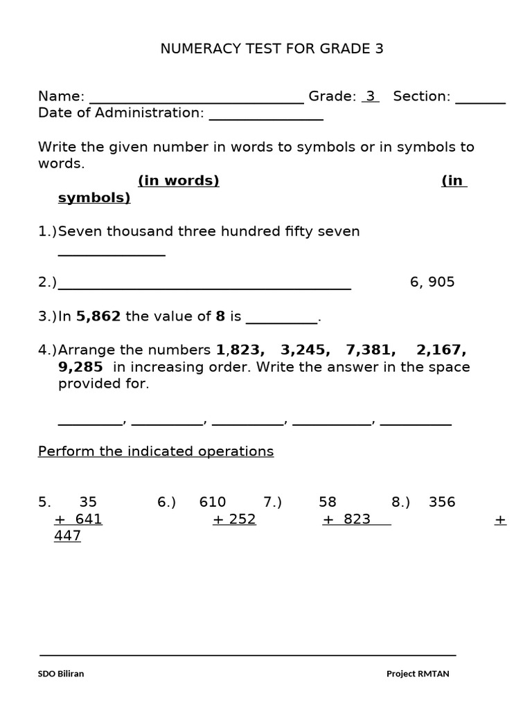 NT Q2 Grade 3 | PDF