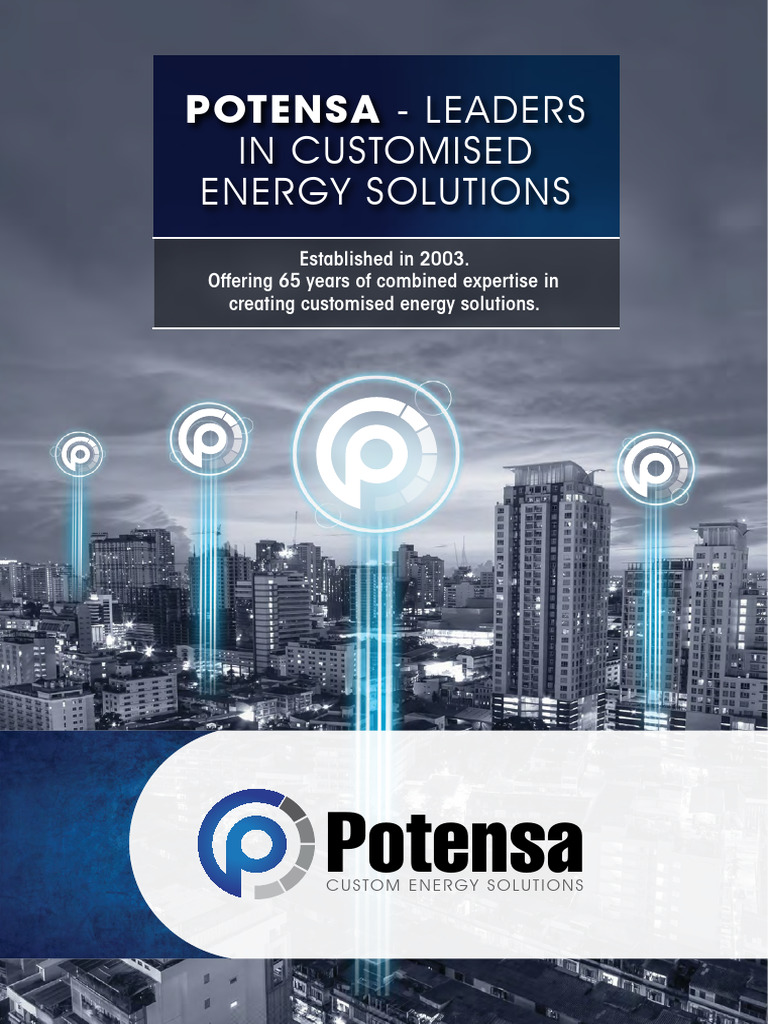 Potensa Brochure | PDF | Lithium Ion Battery