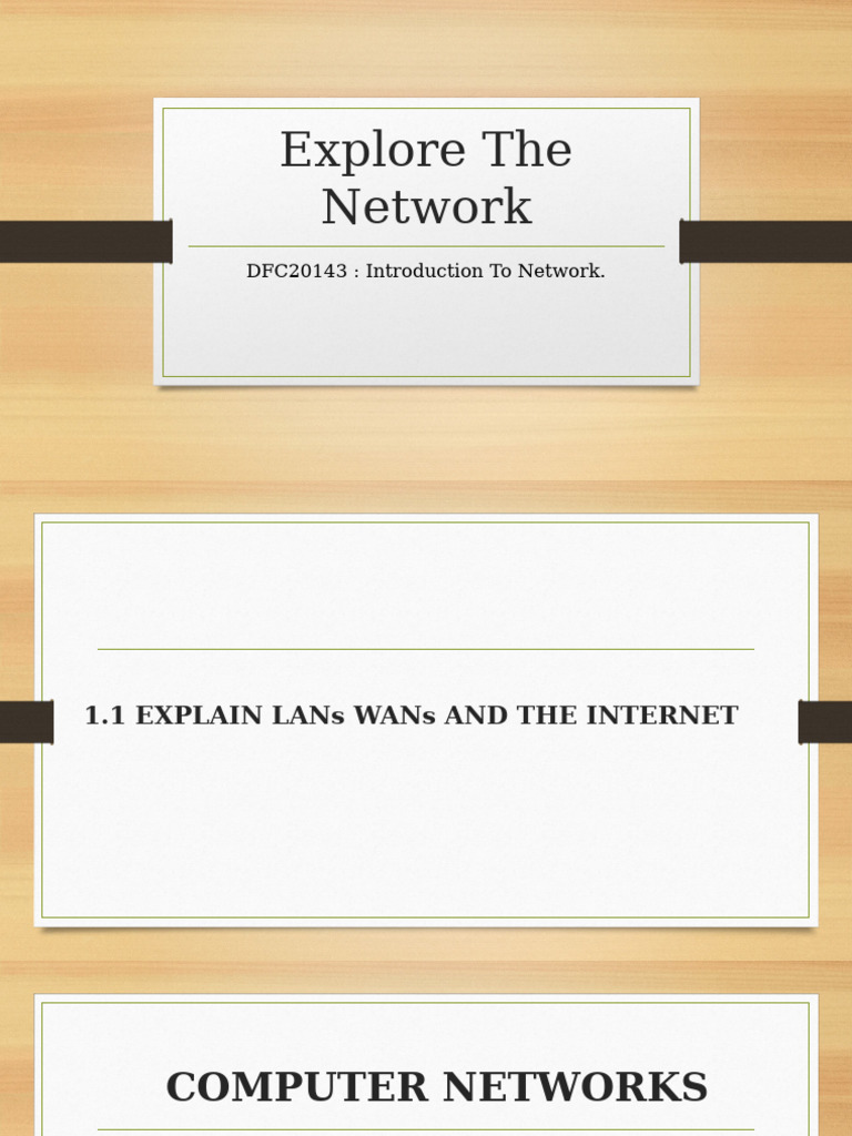 Introduction to Computer Networking Basics | PDF | Computer Network ...