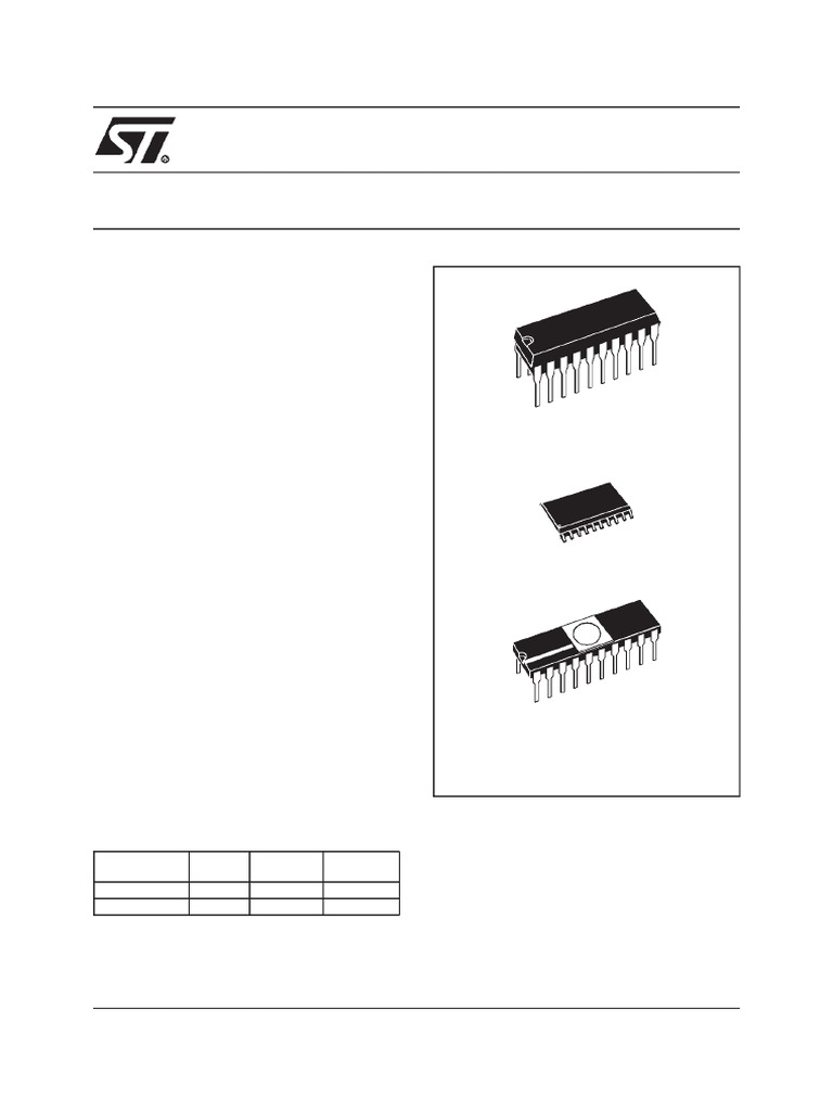 ST62T18C Microcontr 8 Bit | PDF | Read Only Memory | Microcontroller