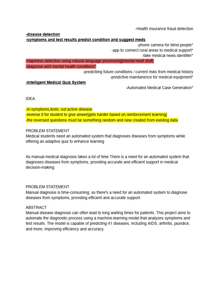 ML Matrix Brainstorm | PDF | Self-Improvement
