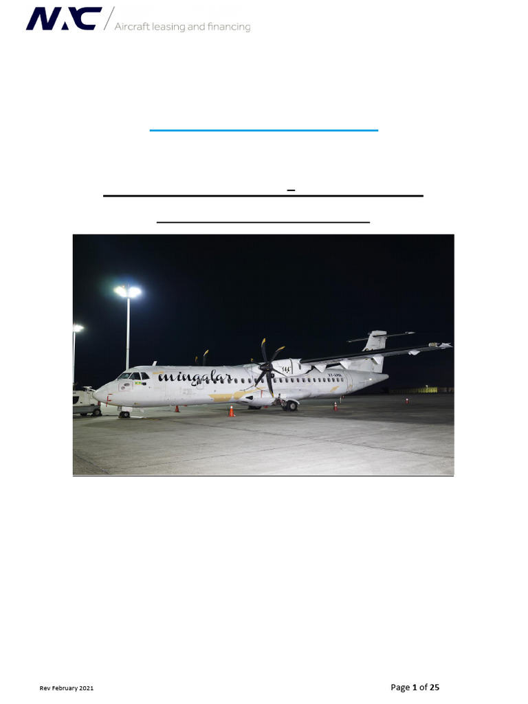 MSN 1162 (XY-AMA) Form 5 - Portfolio Inspection Report | PDF | Door ...