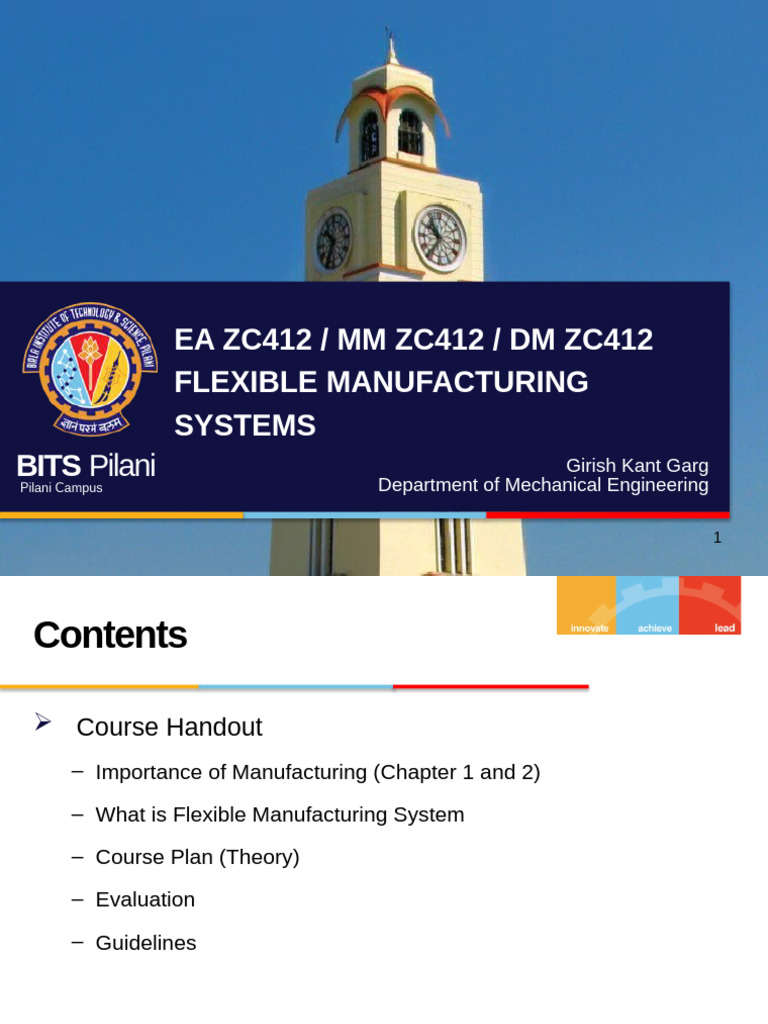FMS Cls | PDF | Automation | Mathematical Optimization
