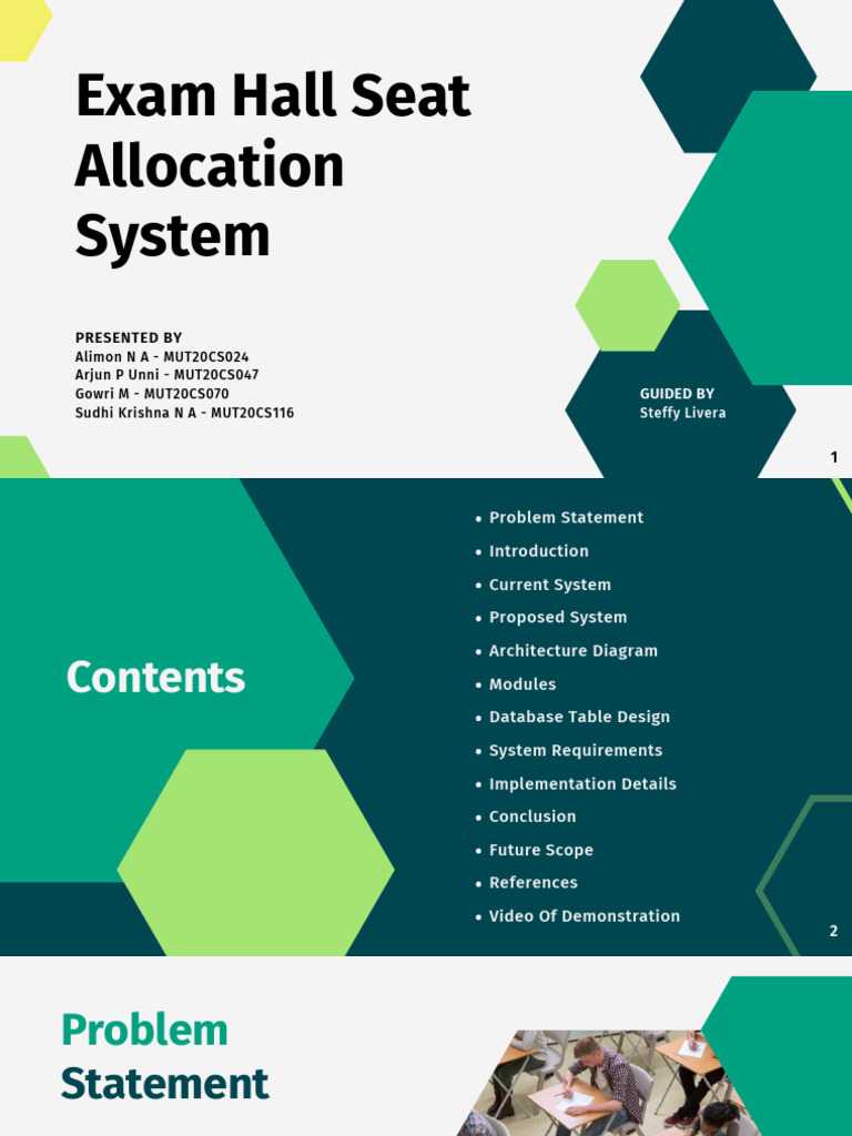 Exam Seat Allocation-Report | PDF | World Wide Web | Internet & Web