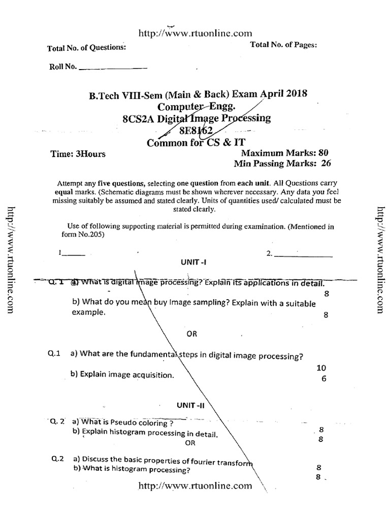 Rtu Dip 2018 | PDF