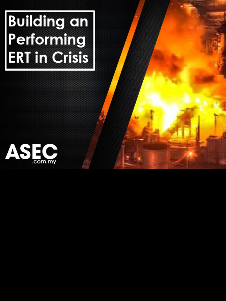 Building An Performing ERT in Crisis | PDF | Public Safety | Working ...