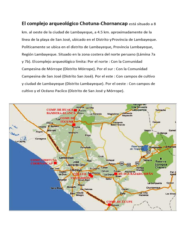 El Complejo Arqueológico Chotuna-Chornancap | PDF | Arqueología | Era ...