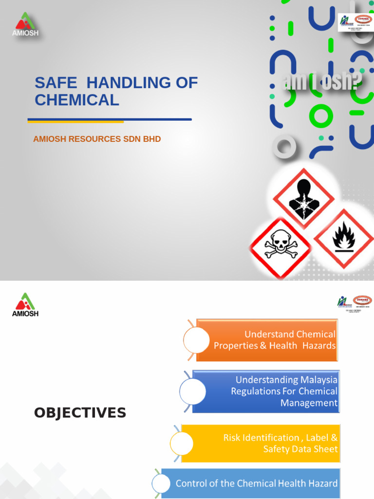 Safe Handling of Chemical 2022 - Latest Version - No Name No Date | PDF ...