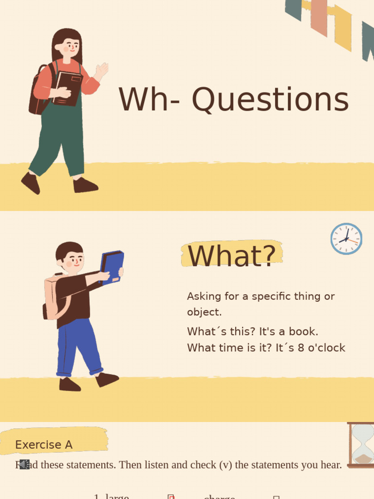 Understanding Wh- Questions in English | PDF