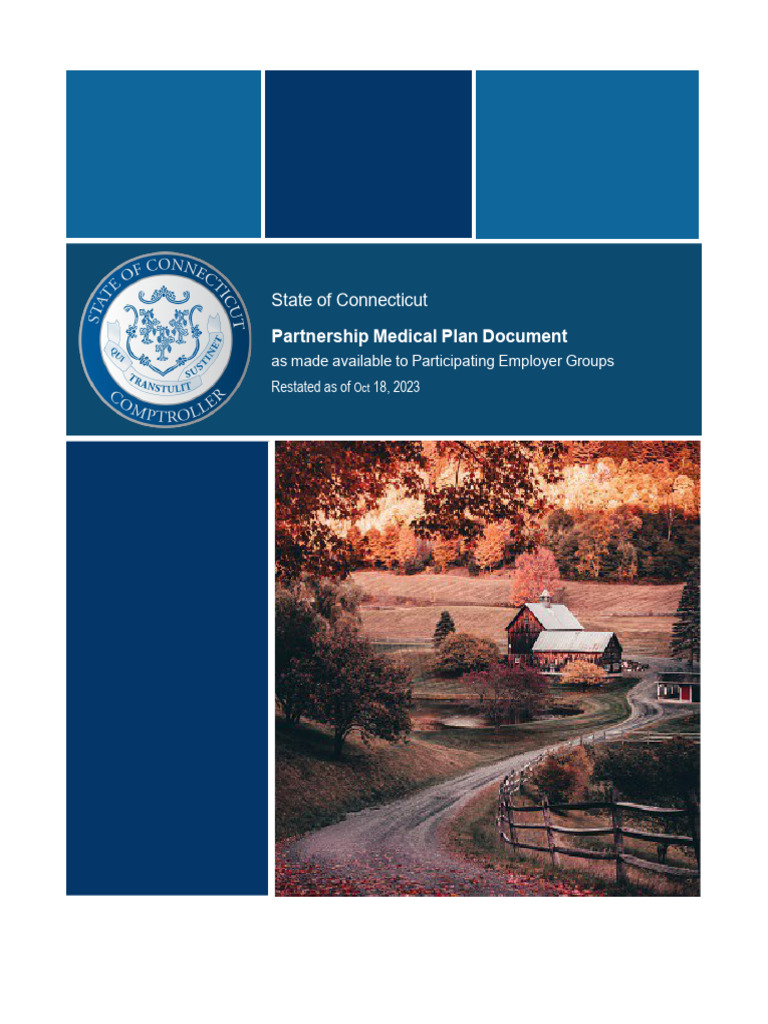 State of CT 2023 Partnership Medical Plan Document Rev.11.2023 | PDF ...