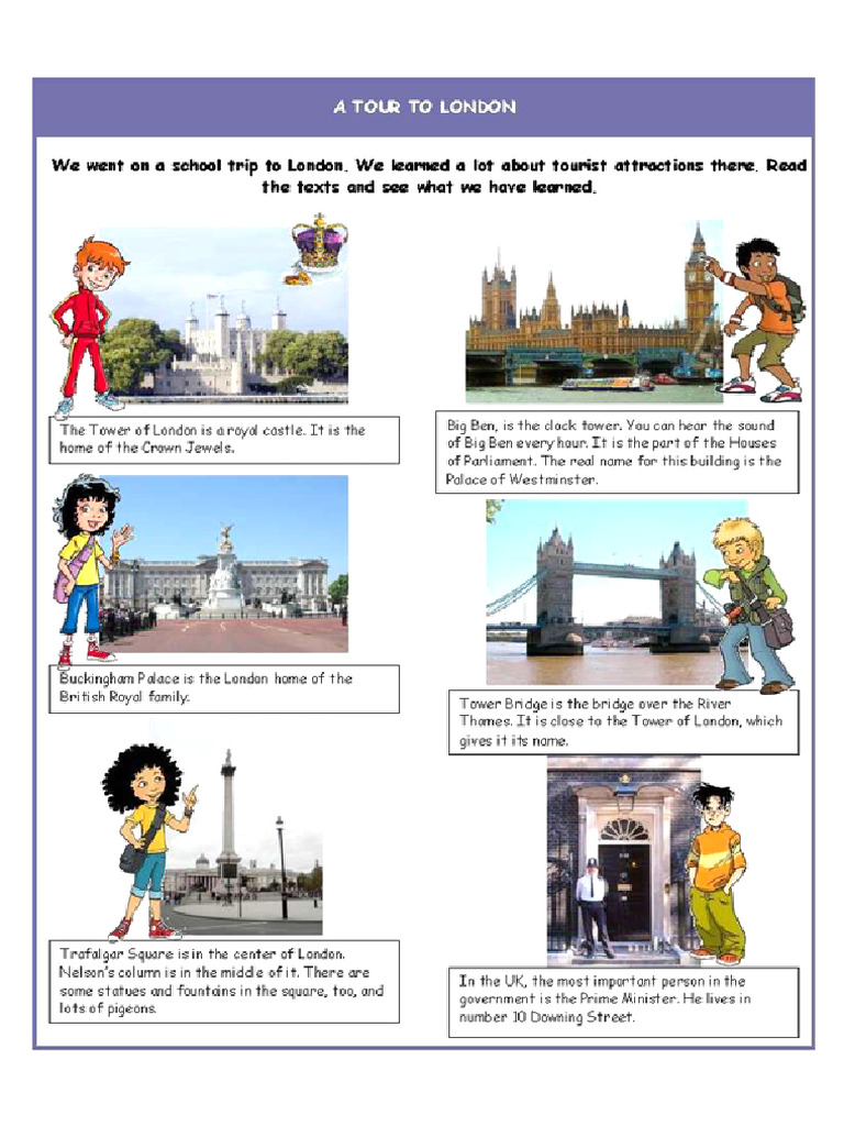 A Tour To London | PDF
