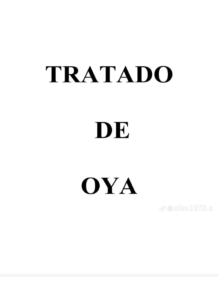 Tratado de Yanza | PDF