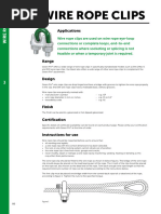 Wire Rope Clip Installation Guide | PDF