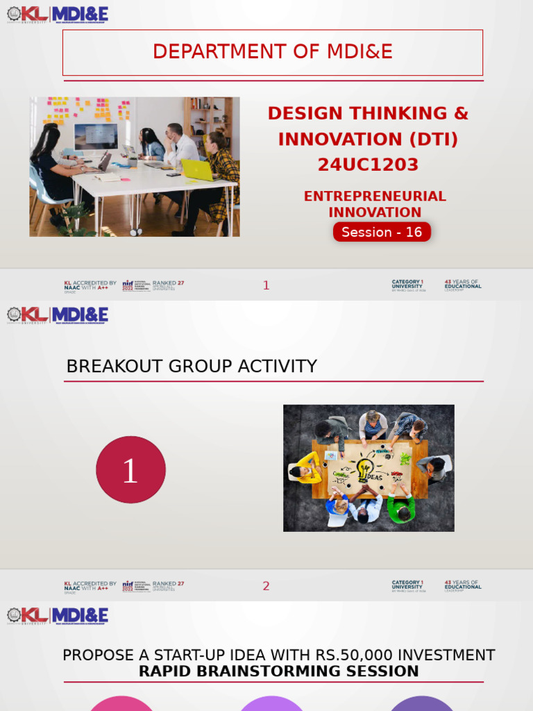 Session 17 CO4 Entrepreneurial Innovation V2 | PDF Session 17 CO4 Entrepreneurial Innovation V2 | PDF
