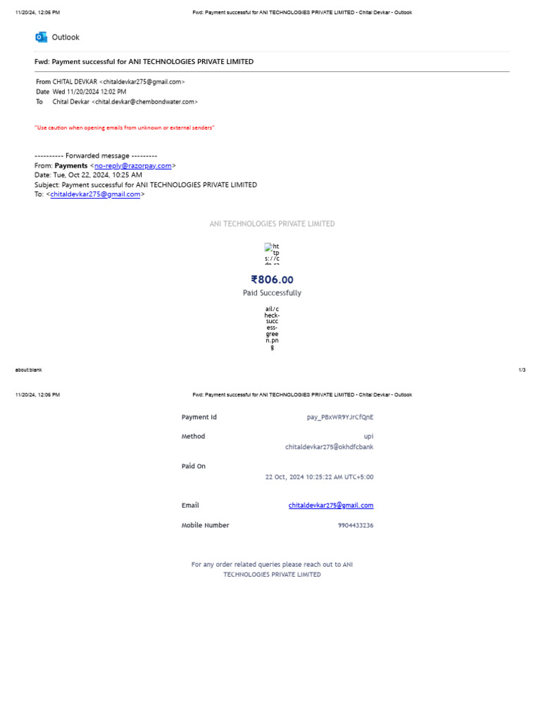 Borivali To Mahape 806 | PDF