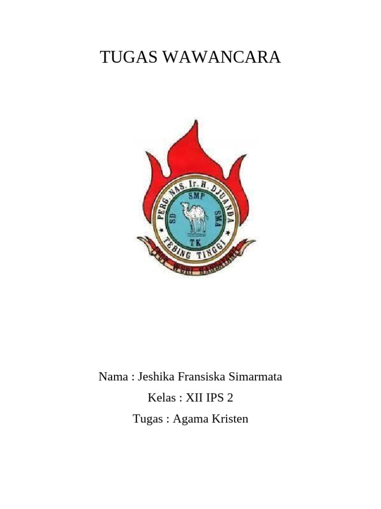 TUGAS WAWANCARA Jeshika | PDF | Ilmu Sosial | Sains & Matematika