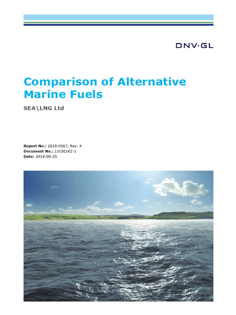 DNV GL - 2019 - Comparison of Alternative Marine Fuels Report | PDF ...