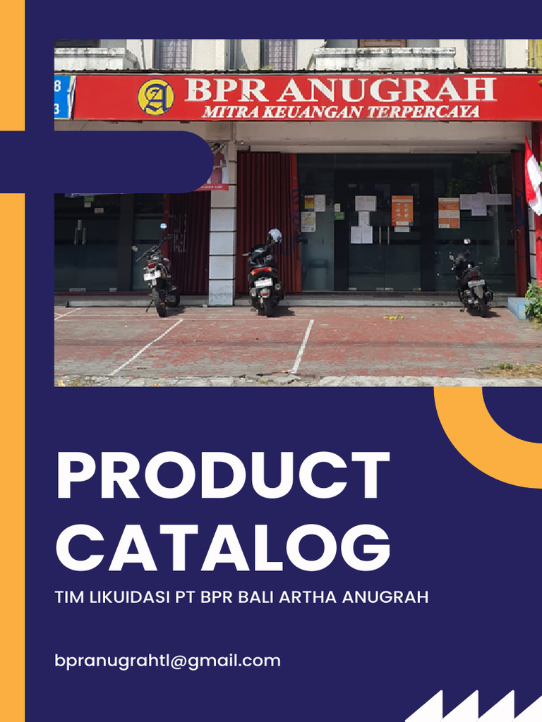 Katalog Likuidasi PT BPR Bali Artha | PDF | Teknologi & Rekayasa