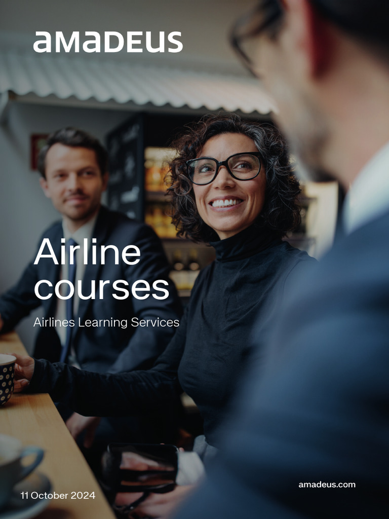 Amadeus Training Catalogue | PDF | Computing | Airlines