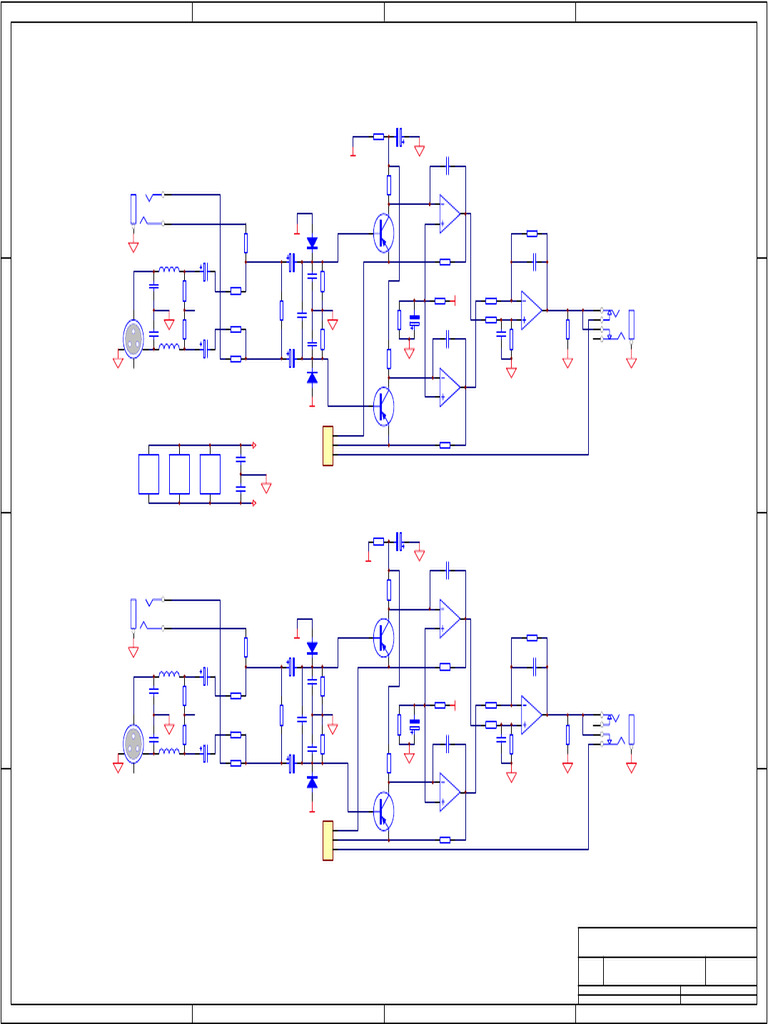 Schémas Alpha Audio Mix Sixteen DSP 170350 | PDF