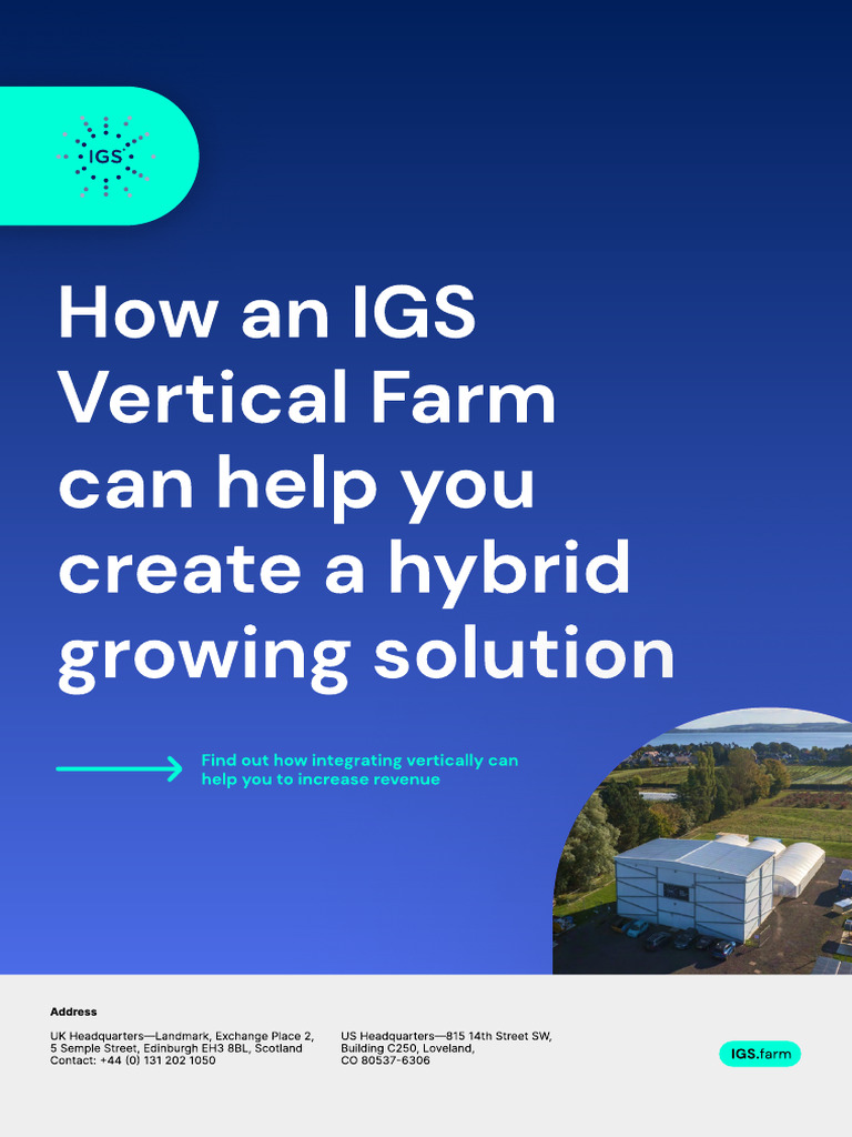How An IGS Vertical Farm Can Help You Create A Hybrid Growing Solution ...