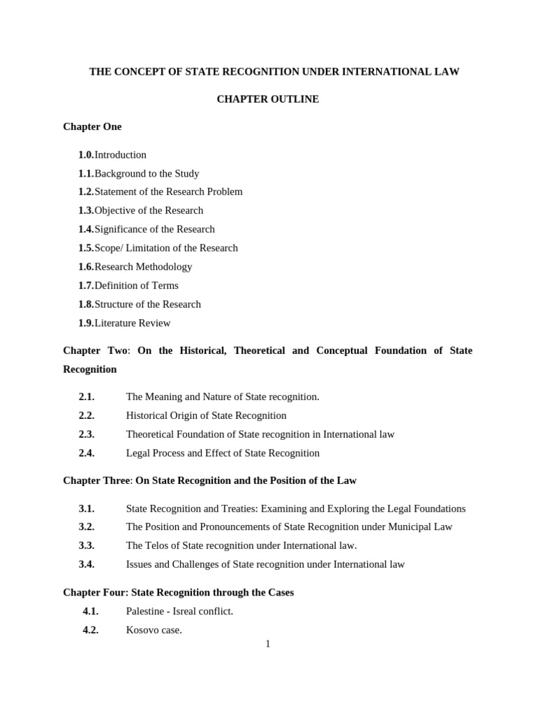 Chapter Outline | PDF