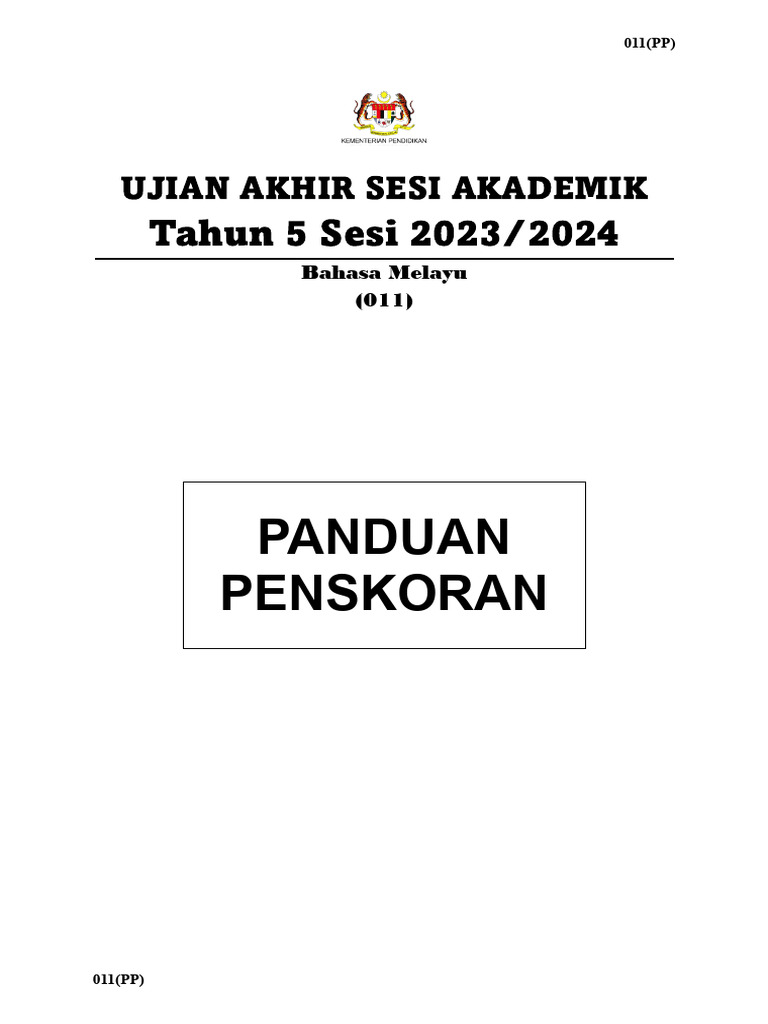 BM5 (1) Jawapan | PDF