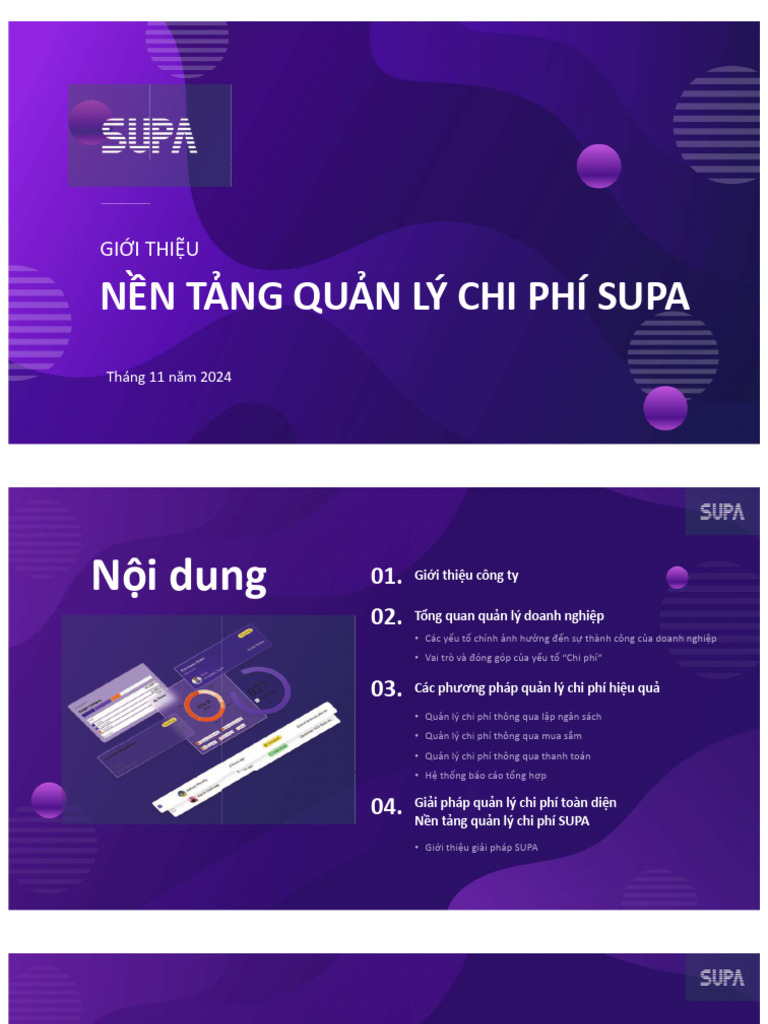 SUPA - Introduction Slide v1.0 | PDF