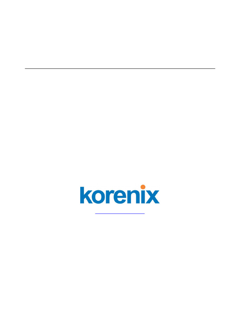 Korenix JetNet6852G Manual V1.0 | PDF | Network Switch | Telecommunications