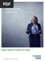 Indian Labor Code 2023 4 Codes | PDF | Employment | Labour Law