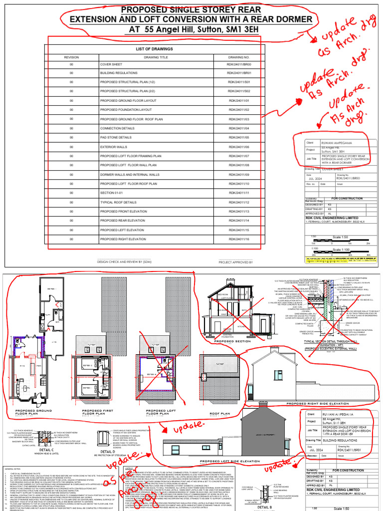 Sample Sketch | PDF | Wall | Concrete