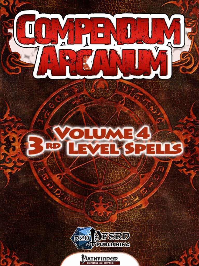 Compendium Arcanum Vol. 4 | PDF | D20 System