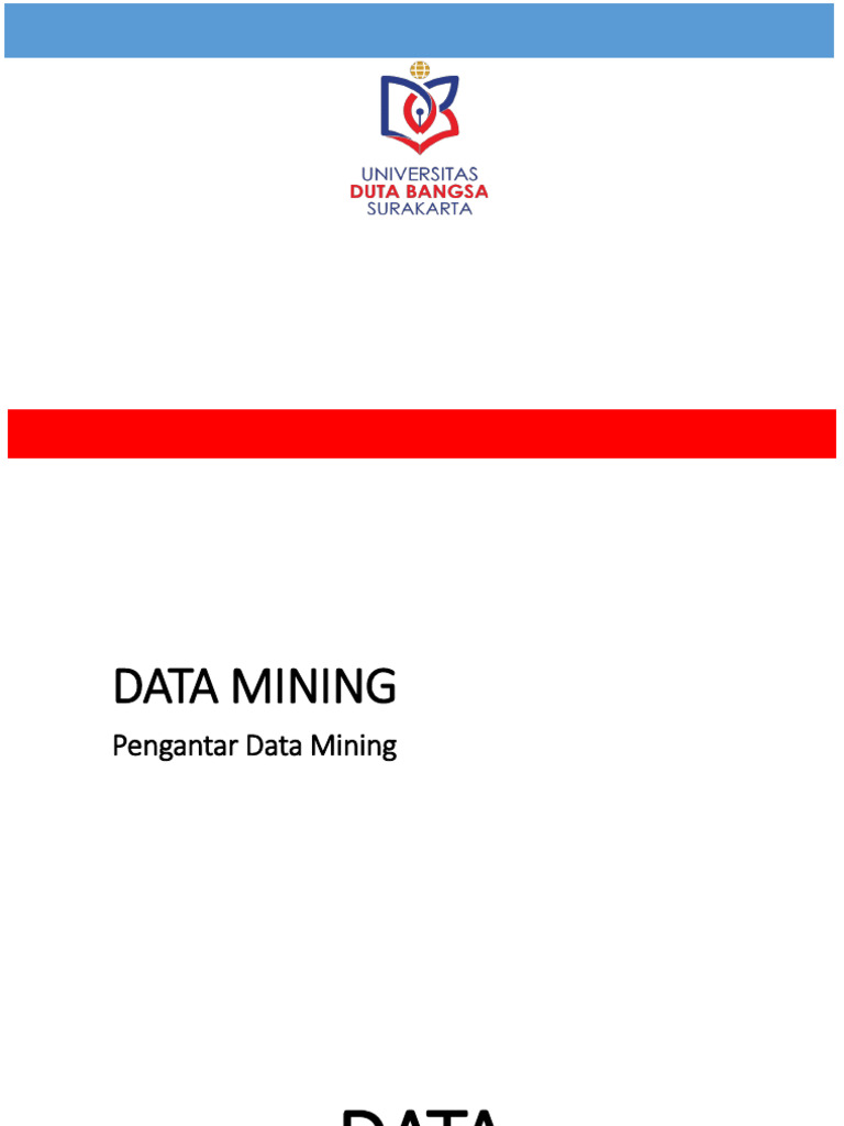 Konsep Data Mining | PDF | Komputer