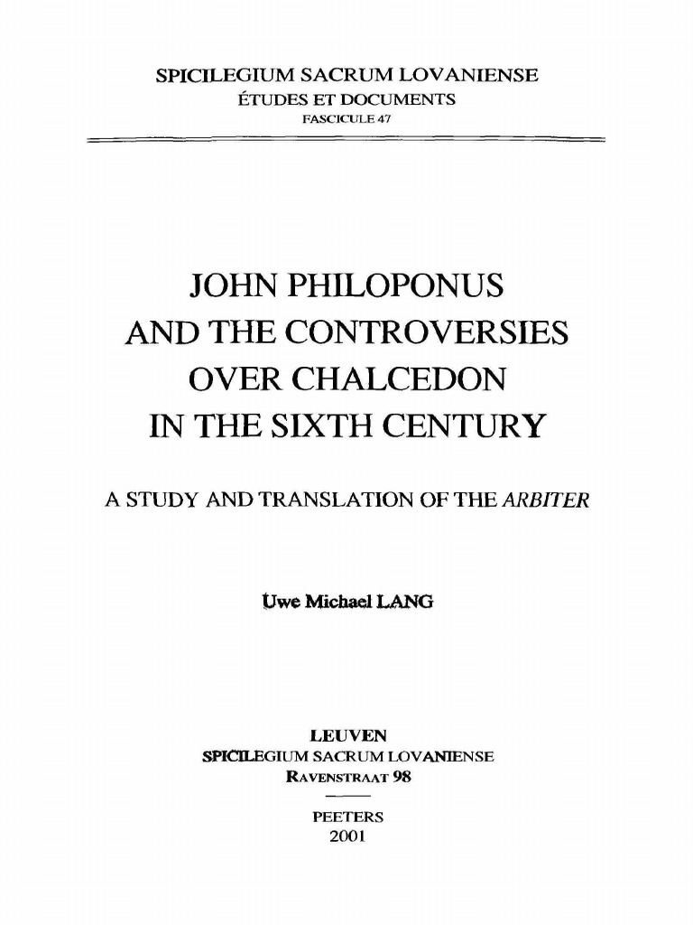 John Philoponus and The Con Z-Library | PDF