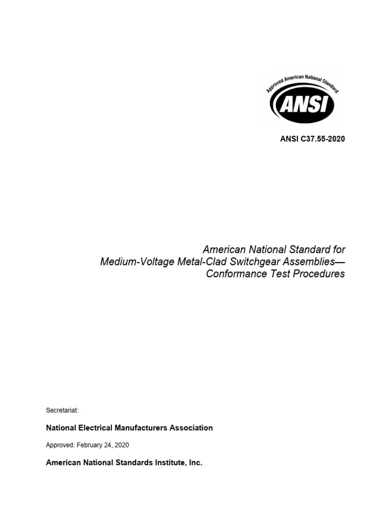 ANSI C37.55-2020 Watermarked - 2024-11-18 | PDF | Insulator ...