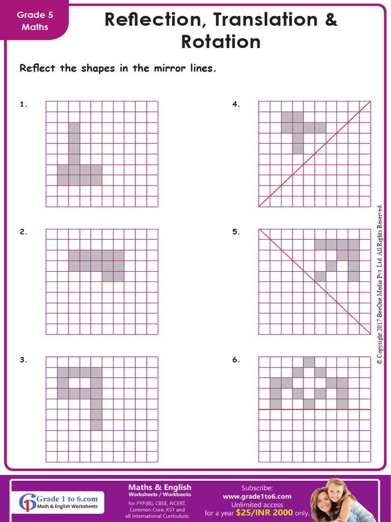 Reflection, Translation & Rotation | PDF