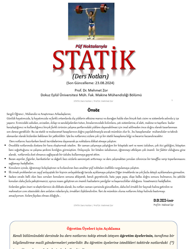 Giris Ve Motivasyon-Statik | PDF