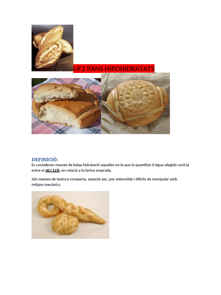 Uf2 Pans Hipohidratats | PDF