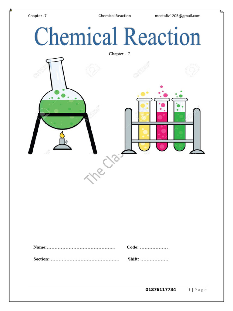Understanding Chemical Reactions | PDF | Chemical Reactions | Redox