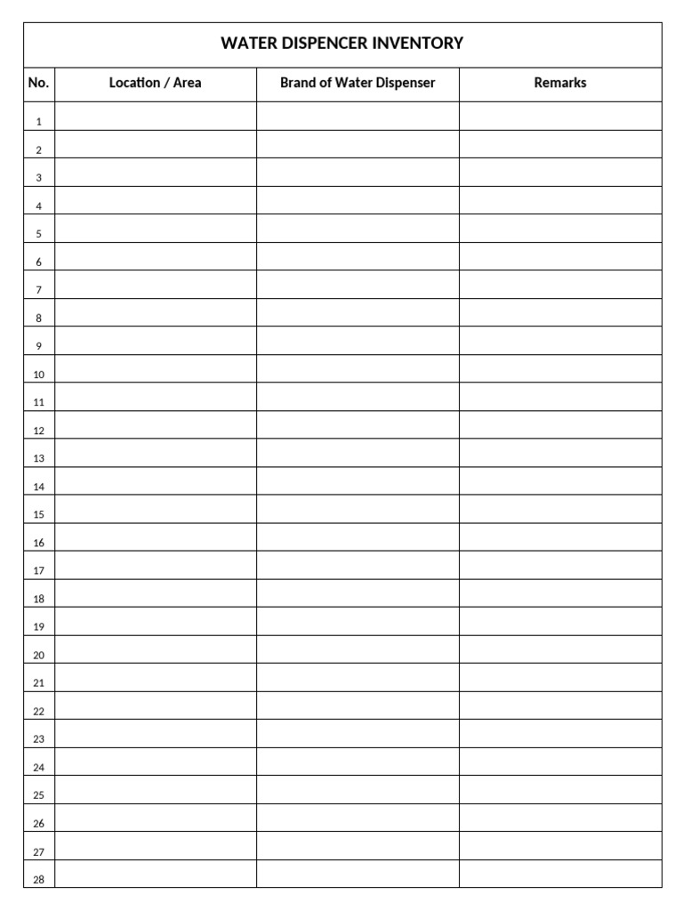 Dispenser Form | PDF