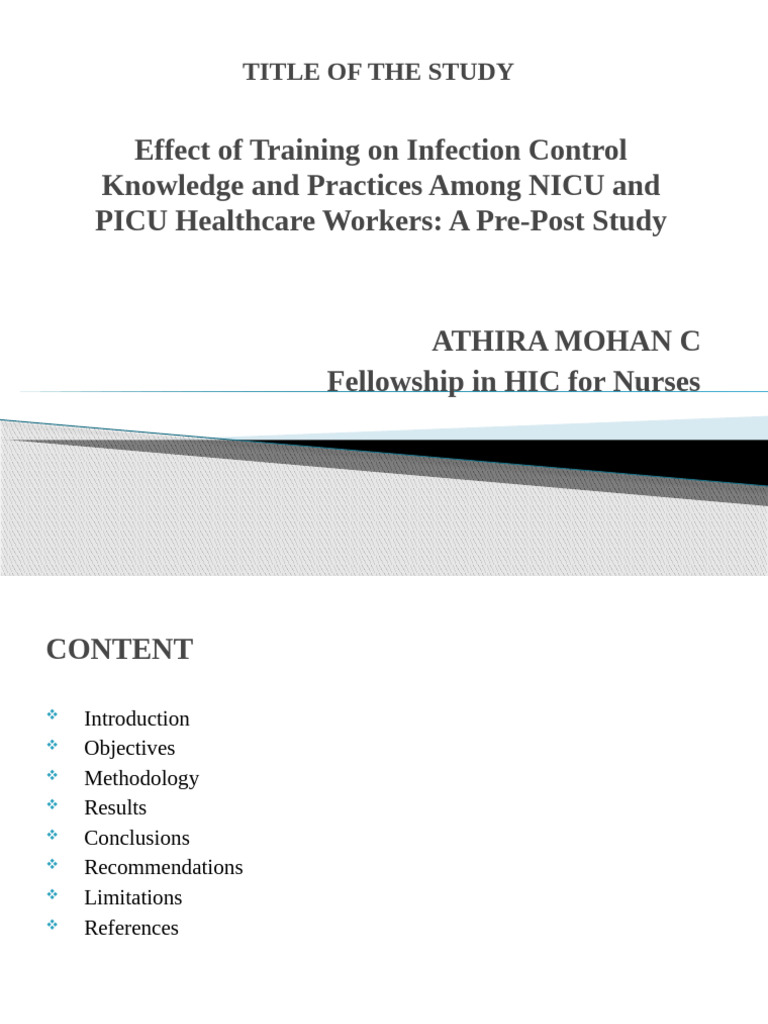 Final Athira PPT | PDF | Neonatal Intensive Care Unit | Infection